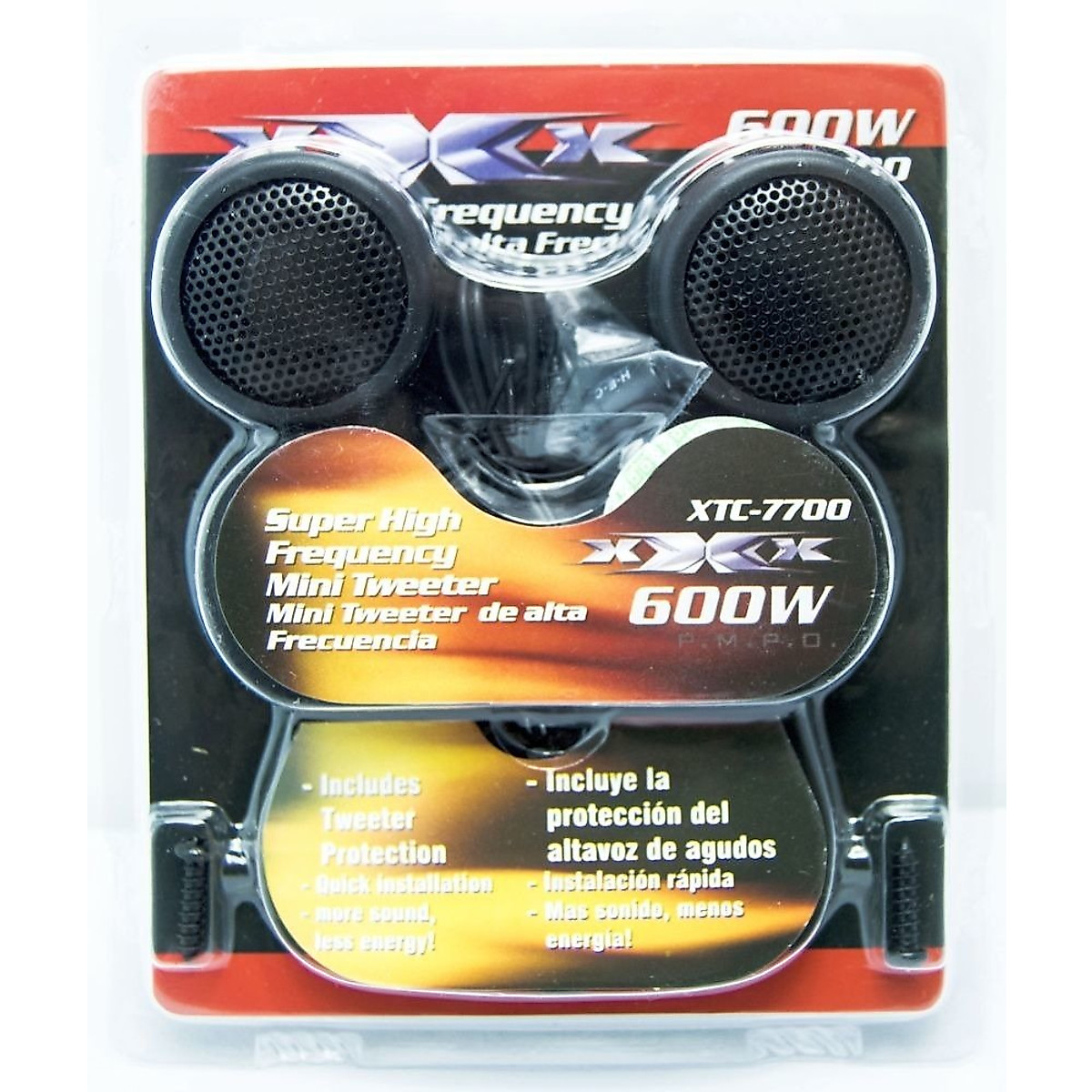 XXX by Audiopipe 10 Pack 600w High Frequency Car Truck Boat Stereo Tweeters Built-in Crossover XTC-7700