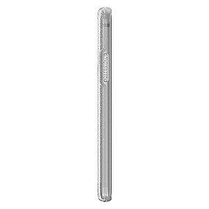 OtterBox Galaxy S21 FE 5G (Only) Symmetry Series Case - STARDUST (SILVER FLAKE), ultra-sleek, wireless charging compatible, raised edges protect camera & screen