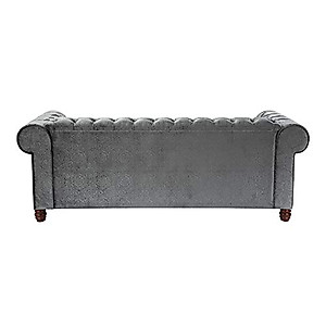 Lexicon Boswell Living Room Sofa, Dark Gray
