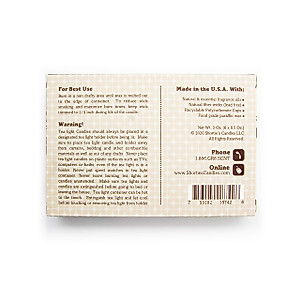 Eucalyptus Spearmint Premium Tealight Candles Multi Pack - Highly Scented with Essential & Natural Oils - 12 White Tea Lights - Beautiful Candlelight - Made in The USA - Fresh & Clean Collection