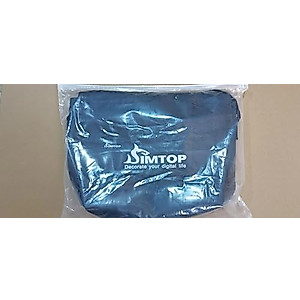 SIMTOP Messenger Bag iPad Bag Crossbody Bag Shoulder Messenger Bag Durable Crossbody Shoulder Bag for Commuters and Travelers Water Resistant Scratch and Wear Eesistance Versatile YKK Zipper. (Black)