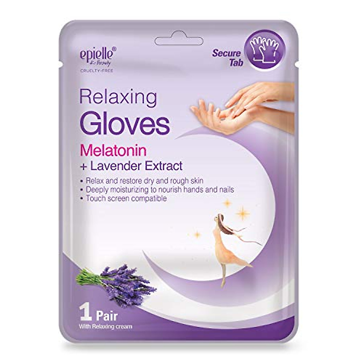 Epielle Relaxing and Nourishing Lavender and Hemp Socks and Gloves | Moisturizing and Relaxing Cream & Lotion | 12 Pack | Gift set for women, Spa Gift for women