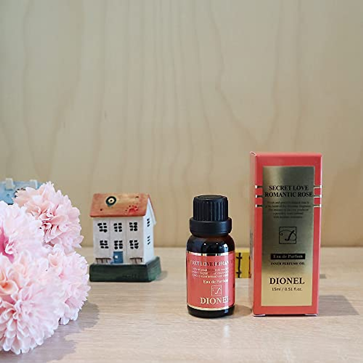 Dionel Secret Love Romantic Rose, perfumes for women, inner perfume oil, Sensual Rose Scent Calling for Love, 15ml/0.51fl.oz