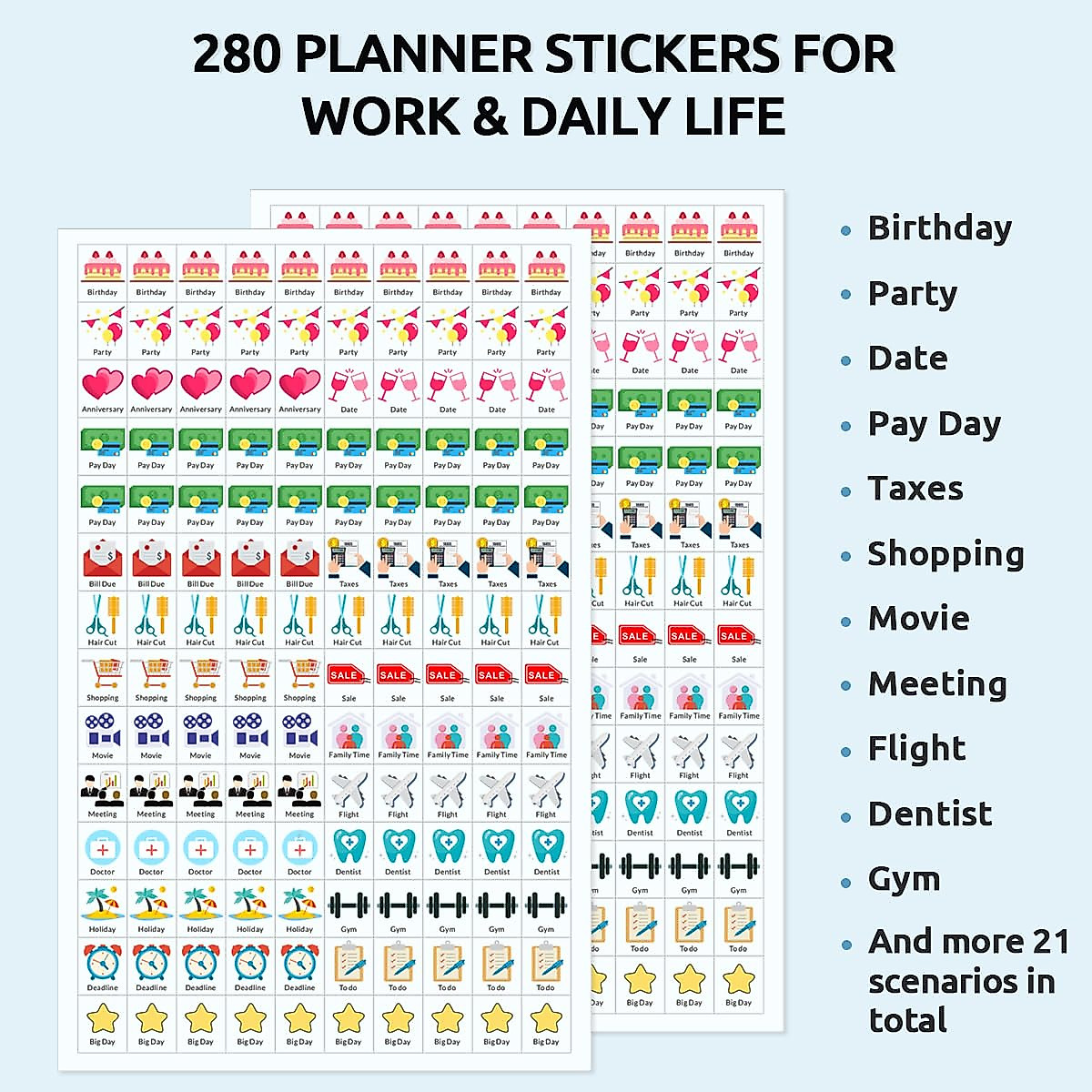 SKYDUE Small Desk Calendar 2023, Desk Calendar from Jan.2023 to Jun.2024, 7" x 8.5", Standing Desk Calendar with To-do List & Notes for Kitchen Office School