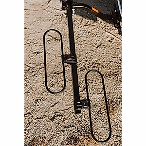 Swagman Bicycle Carrier TRAVELER XC2 RV Approved Hitch Mount Bike Rack , Black