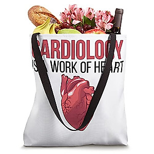 Cardiology Work Of Heart Cardiologist Appreciation Tote Bag
