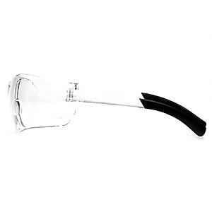 Pyramex Ztek Bifocal Reader Safety Glasses with Clear Lens S2510R25 (3 Pair) (+2.5 Lens)