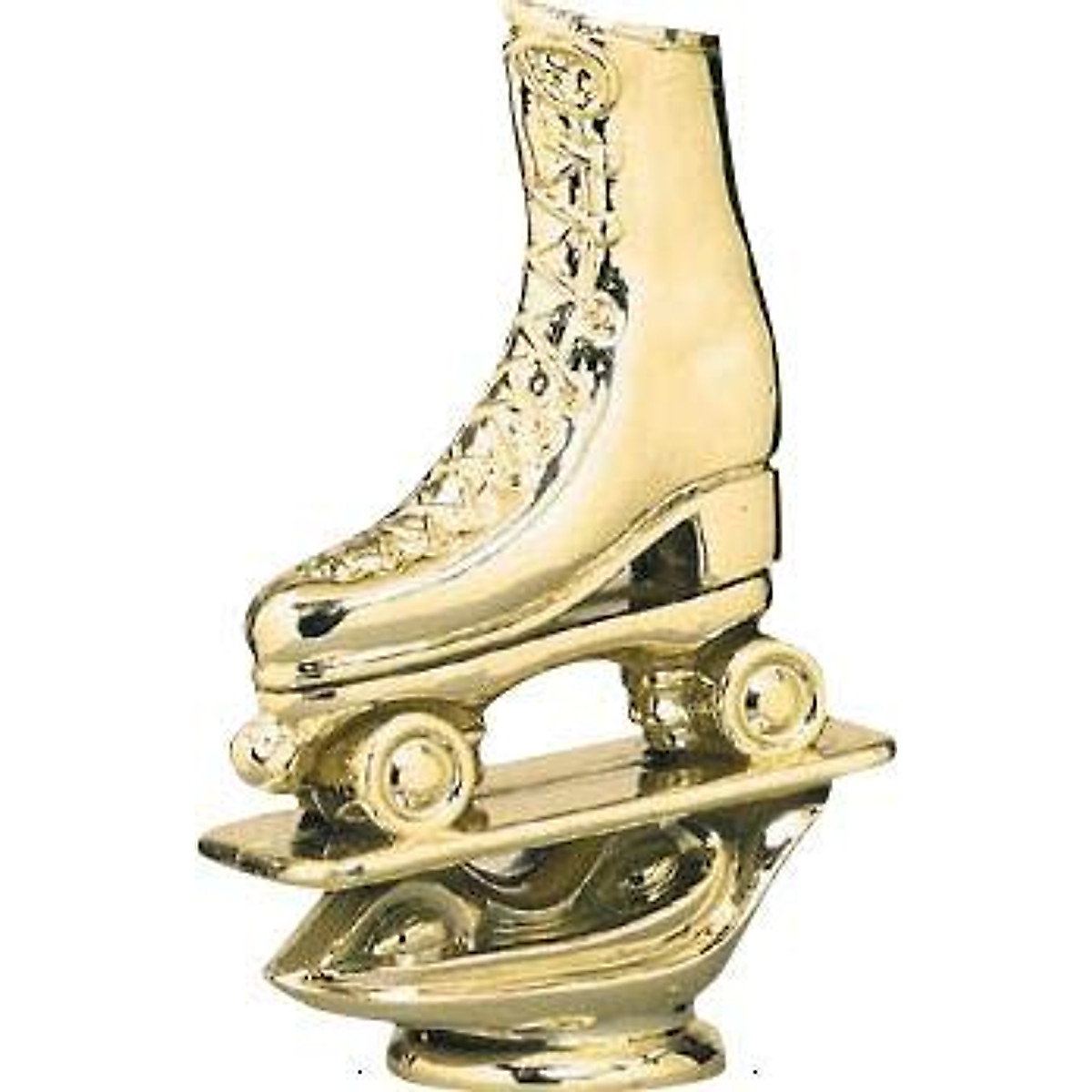 Crown Awards Roller Skate Trophies, Gold Stars Roller Skate Trophy with Custom Engraving