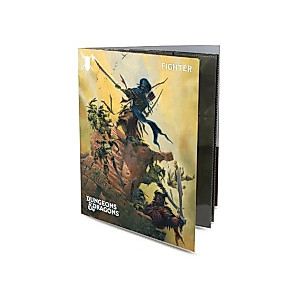 Ultra-Pro 18596 Dungeons & Dragons Class Folio Fighter Accessories, Multi-Colour