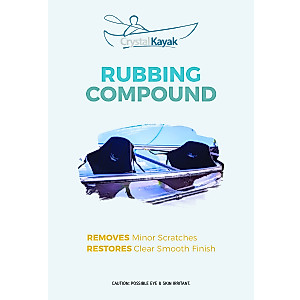 Crystal Kayak Hull Clarity Restoration Kit - Designed for Maintenance of Genuine Crystal Kayaks and Crystal Boards.