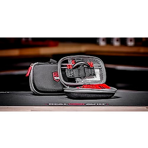 Real Avid Handgun Cleaning Kit: All in One 13 Piece Pistol Cleaning Kit With Cleaning Rod, Bore Brushes, Gun Cleaning Jags & Gun Cleaning Patches For .22 .357 9MM .38 .40 .44 & .45 Caliber Handguns