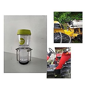 Universal Multidirectional Magnetic Cup Holder, Horizontal Mounting Magnetic Cup Holder, Side Mounted Magnetic Cup Holder, Suitable for Placing All Kinds of Cups on Tractor, Lawnmower and Forklift