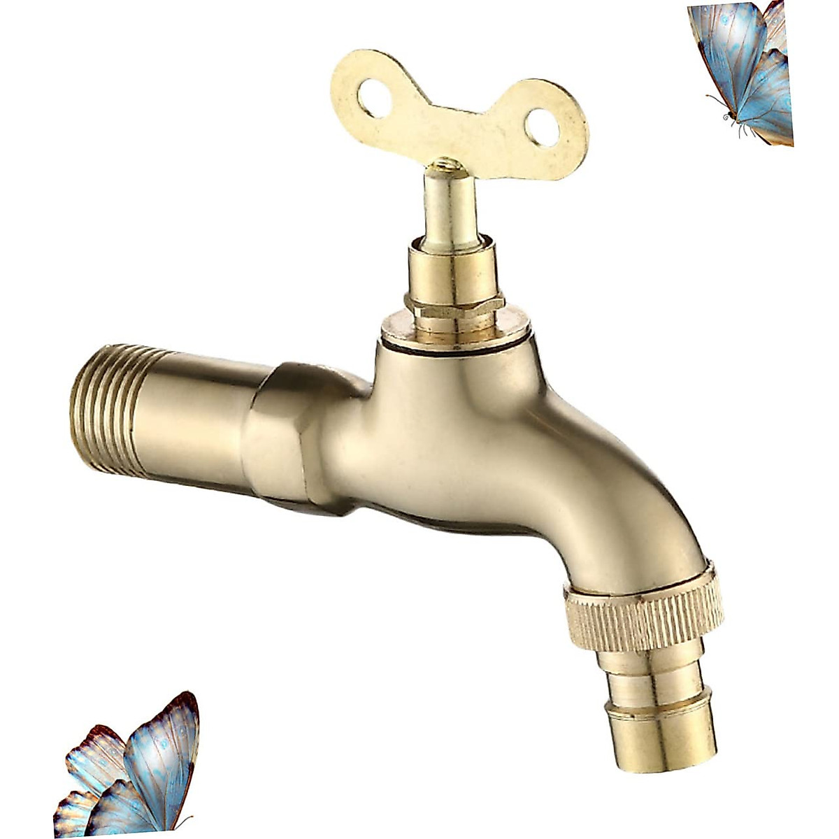 OSALADI 2pcs Water Tap Bathroom Tap Bathtub Faucets Kitchen Fauvet Water Filter Faucet Waterfalls Hammer Handle Replacement Nozzle Faucet Sink Faucet Taps Basin Inlet Valve