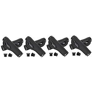 BESPORTBLE 4 Sets Protectors Black for Nonslip Anti-Slip Supplies Mountain MTB Grips Bike Cover Cycling Grip Handle Bicycles Anti- Protective BMX Covers Handlebars Shockproof Gift