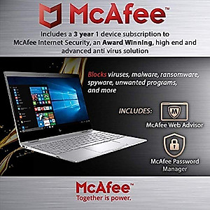 Newest HP Envy 17t Touch(10th Gen Intel i7-1065G7, 32GB DDR4 RAM, 1TB PCI NVMe SSD, NVIDIA GeForce 4GB GDDR5, Windows 10 Professional, 3 Years McAfee Security Key) Bang & Olufsen 17.3" Laptop PC