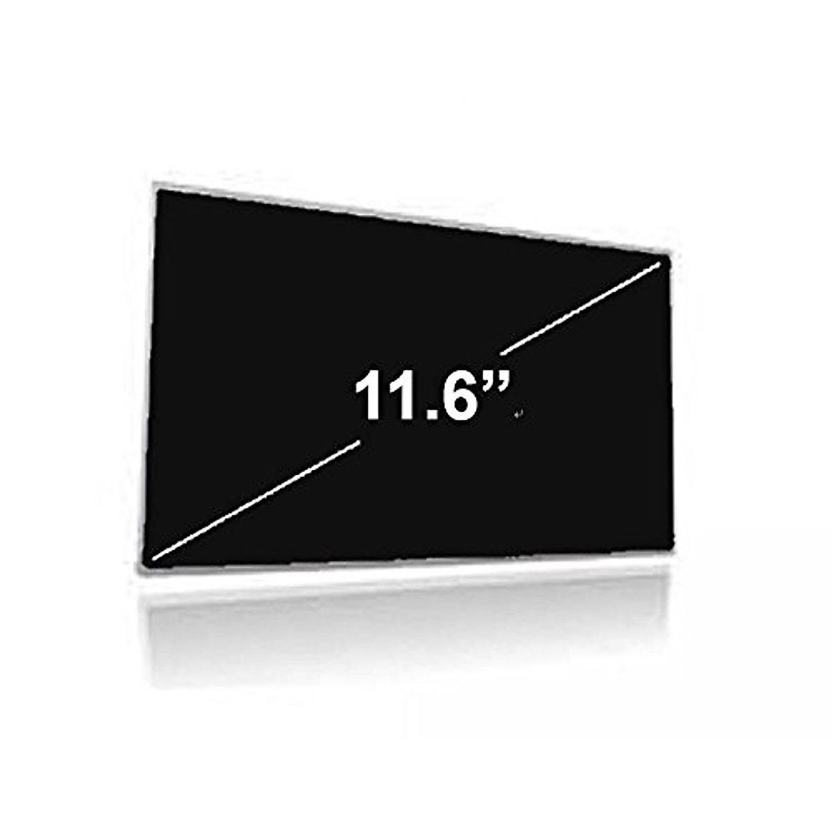 FULLCOM New 11.6 inch Replacement Screen Compatible with Stream 11-Y020WM Also fit B116XTN02.3, B116XTN02.1