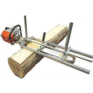 chainsaw mill Portable Chainsaw mill 36" Inch steel and Aluminum Planking Milling Bar Size Cutting Milling (36“)