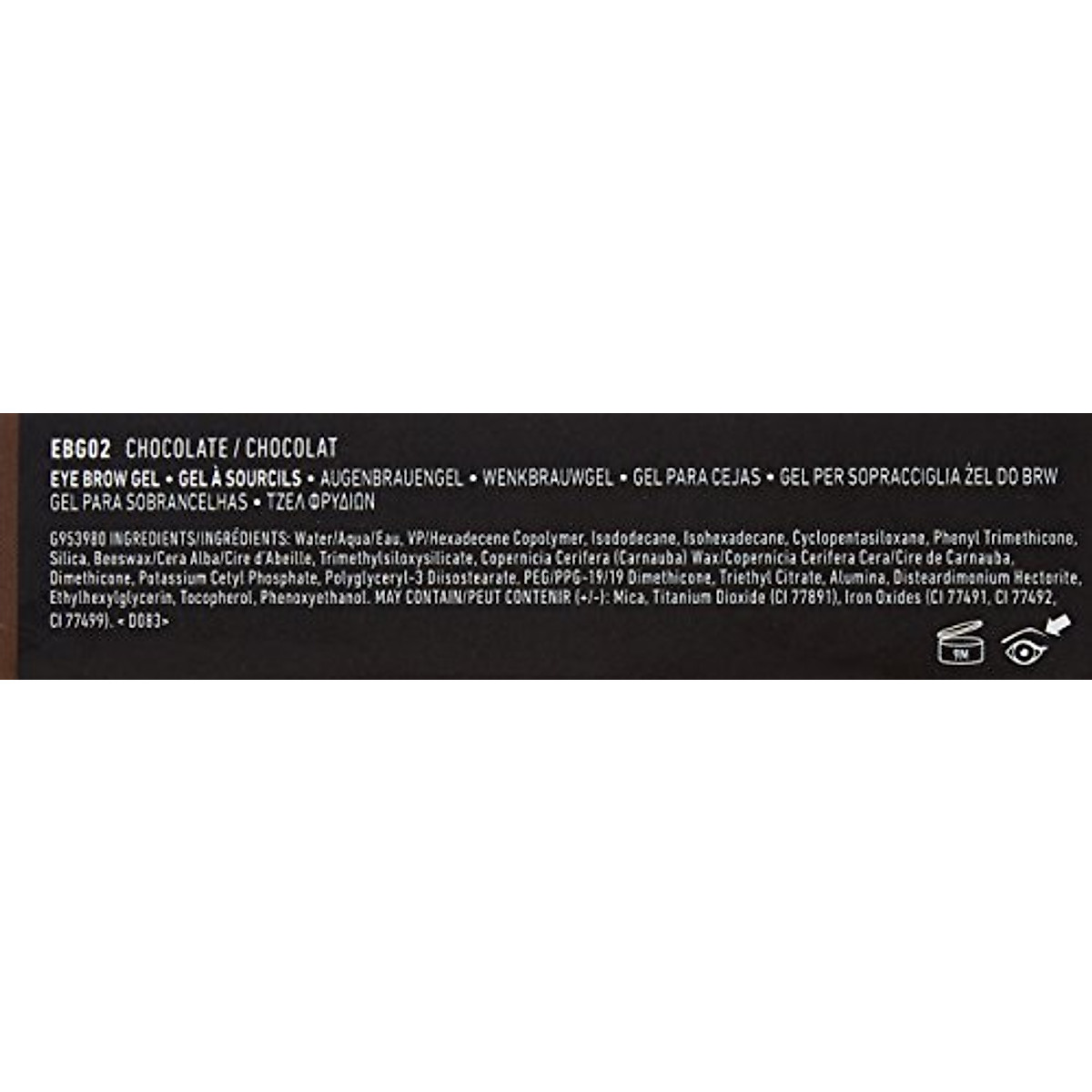 NYX PROFESSIONAL MAKEUP Eyebrow Gel, Chocolate