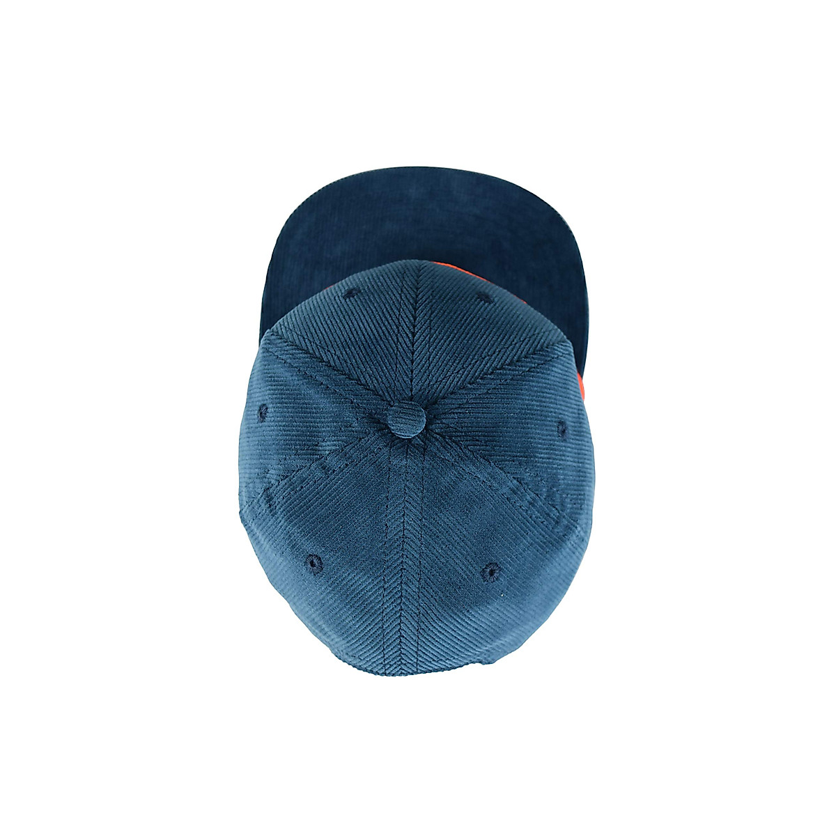 Sendero Provisions Co. Outdoor Adjustable Snapback Corduroy Rope Hat with Geo Screen Printed Patch (Ocean Blue)
