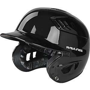 Rawlings | R16 VELO Baseball Batting Helmet | Junior (6 3/8" - 7 1/8") | Black