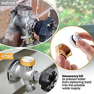 Ceoighe 2 Pack Anti Siphon Valve Repair Kit, Outdoor Frost Free Faucet, Vacuum Breaker Repair Kit Compatible with Legend LEG-108-903 T550 T550A, Frost Free Faucet Repair Kit for Outside Faucet Repair
