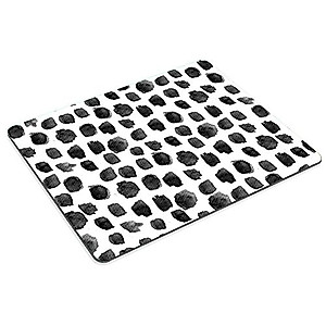 Smooffly Polka Dot Mouse Pad, Polka Dot Print, Dot Pattern, Gift for Her, Cute Mouse Pad, Cute Desk Accessories, Office Decor, Desk Decor, Mouse Pads