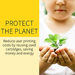 LemeroUexpect 802XL Remanufactured Ink Cartridge Replacement for Epson 802 XL-BCS T802XL for Workforce Pro WF-4740 WF-4734 EC-4020 EC-4040 WF-4720 WF-4730 Printer Black Cyan Magenta Yellow, 4P