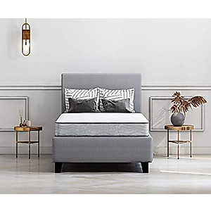 Signature Design by Ashley Bonell 6 Inch Firm Hybrid Mattress, CertiPUR-US Certified Foam, Twin (M96311)