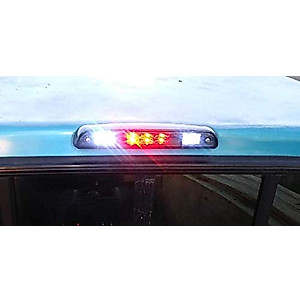 LED Rear Stop 3rd Brake Light Replacement For Ford F150 1994-1996/ F250 F350 1994-1997/ Bronco 1992-1996, Smoked Lens Tail Brake Light Cargo Lamp with Gasket