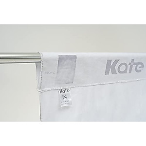 Kate 5x7ft Light Grey Photo Backdrops Gray White Backdrops Abstract Photoshoot Backgrounds Headshot Backdrops Newborn Photography Backdrop