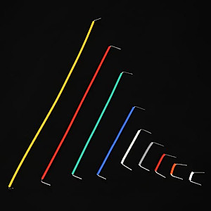 FECAMOS Complete Breadboard Jumper Wires Set, Convenient Different Length Jumper Cable Wire Kit Box Practical Jumper Wires with Useful Storage Box for DIY Shield