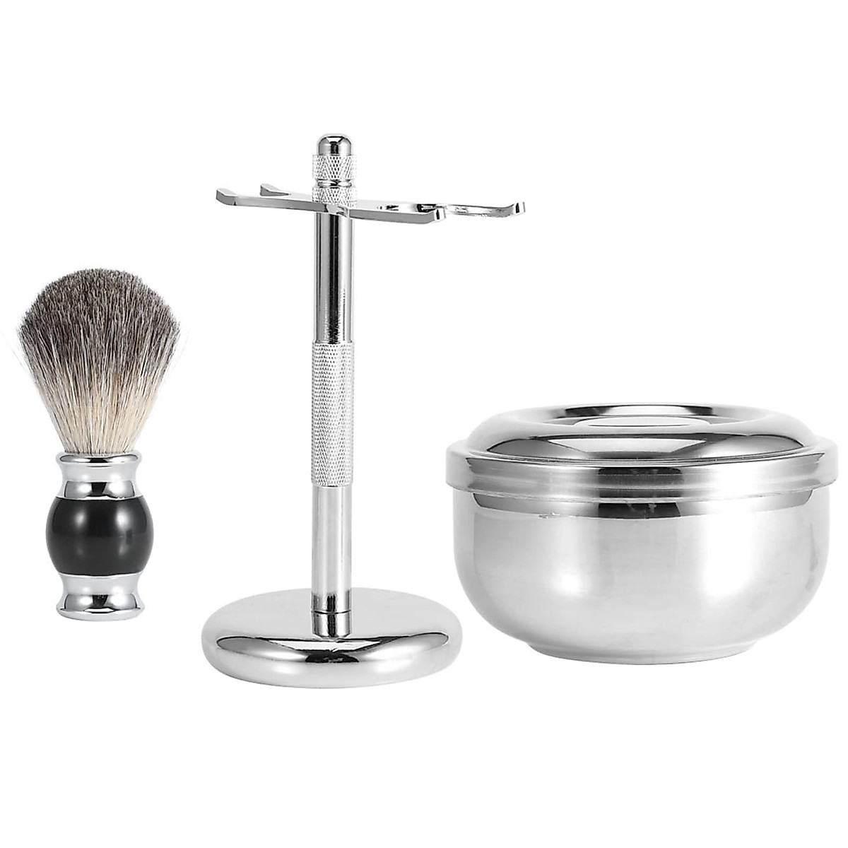 shaving brush and bowl shaving brush shaving brush,Shaving Brush And Bowl Shaving Brush Professional Men Shaving Tool Stand Holder Faux Badger Hair Brush Alloy Mug Bowl Kit Shaving Brush Set