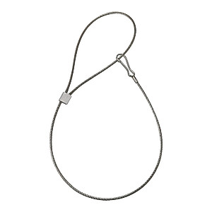 DGBRSM 2pcs Stainless Steel Adjustable Gate Latch Cable Pull Gate Latch Pull Gate Latch String Fence Gate Pull Lock Latch Gate Opener for Metal Wooden Fences Garden Backyard Door, Silver