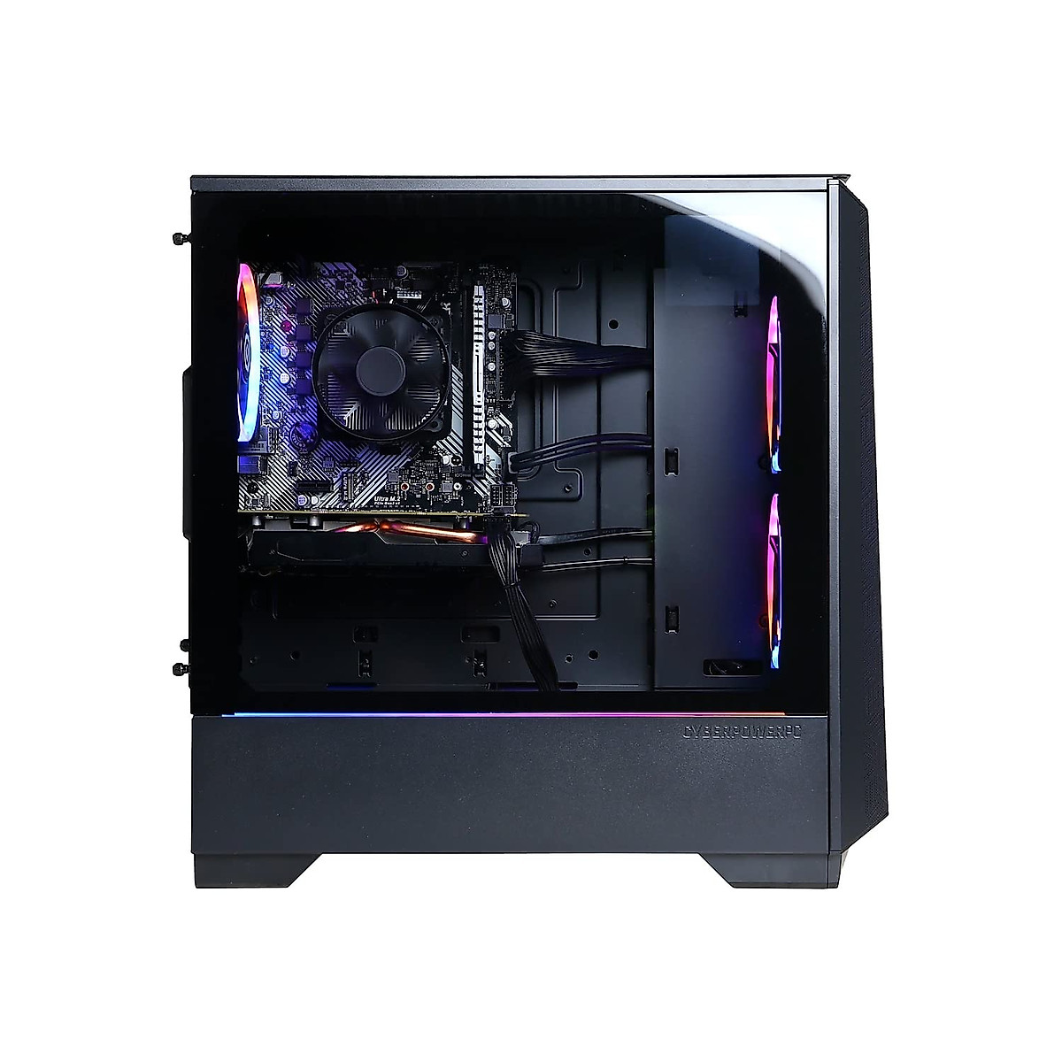 CyberpowerPC Gamer Xtreme PC, Intel Core i3-10100F 3.6GHz, 8GB DDR4, GeForce GT 1030 2GB, 240GB SSD, 1TB HDD, WiFi Ready & Win 10 Home (GXi1340)