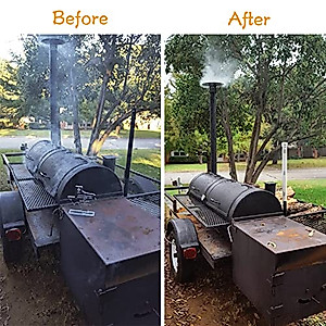 GINOYA BBQ Smoker Gasket, 17 Feet High Heat Grill Seal with Adhesive 1/2 inch Wide 1/8 inch Thick (Black)