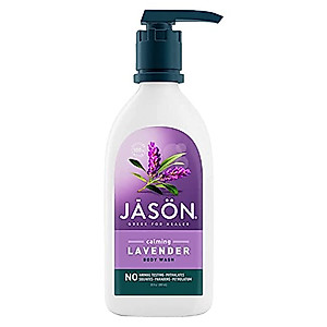 JASON Lavender Calming Body Wash, For a Gentle Feeling Clean, 30 Fluid Ounces