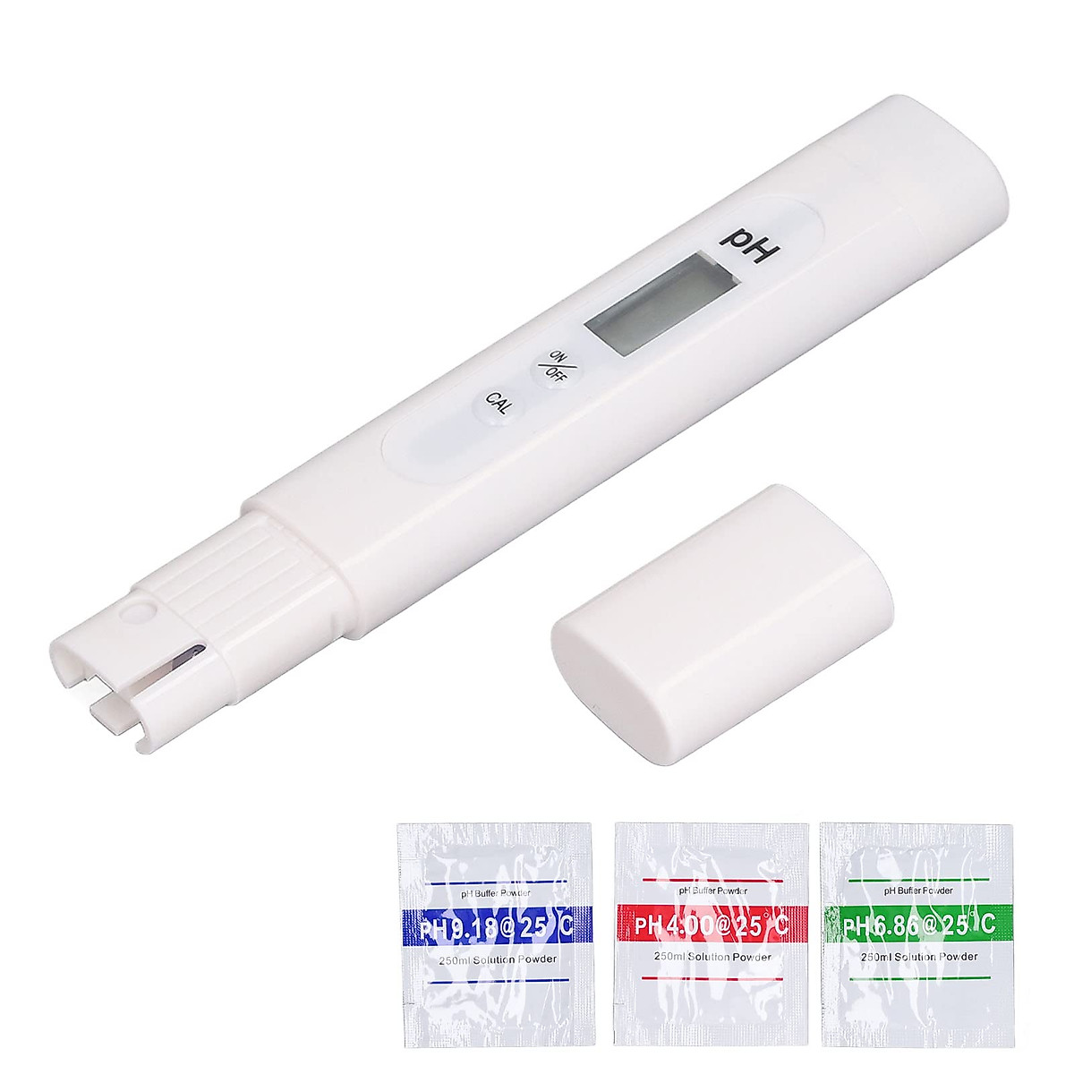 PH Meter, Sensitive Water PH Tester ABS High Accuracy Lightweight for Aquaculture