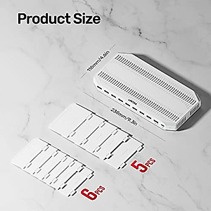 USB C PD 60W Charging Station with QC 3.0, Unitek 160W 10-Port USB Quick Charger Dock, Power Delivery Compatible with Laptop MacBook, Pixel, Upgraded Dividers