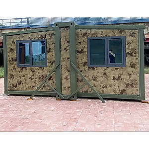Prefabricated Mini Portable Modular Container Home for Winter Prefab Expandable Small House Tiny Villa with Toilet