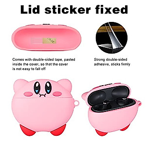 Jowhep Case for Beats Studio Buds Cartoon 3D Design Cute Silicone Cover Fashion Kawaii Funny Cool Fun Unique Wireless Powerbeats Cases for Beats Earbuds Headphones for Girls Boys Teen