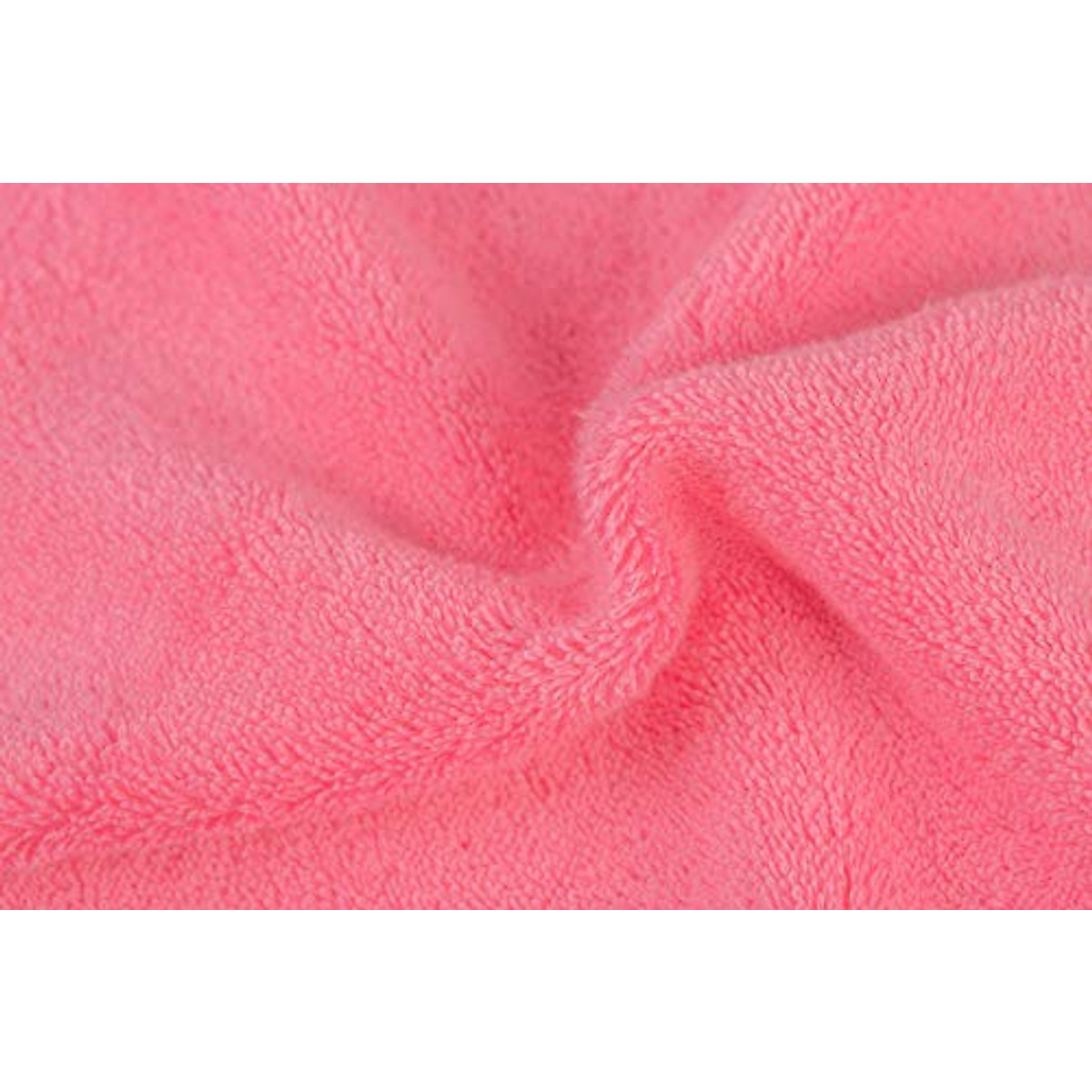 Babiclean Towel Set Absorbent Light Weight and Fast Dry Washcloth Quick Dry Bathroom Hand Towels Durable for Hotel, Spa, Salon and Gym (Hand Towel, Rose Pink)