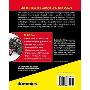 Nikon D7500 For Dummies (For Dummies (Computer/Tech))