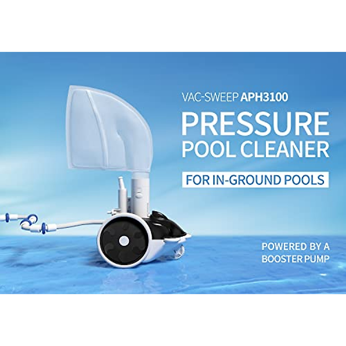 Eritephma 3100 Pool Pressure Side Sweeper : Professional Solution for Cleaning Your Swimming Pool