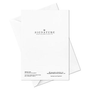 Hallmark Signature Love Card, Anniversary Card, Romantic Birthday Card, Sweetest Day Card (Wish on a Star)