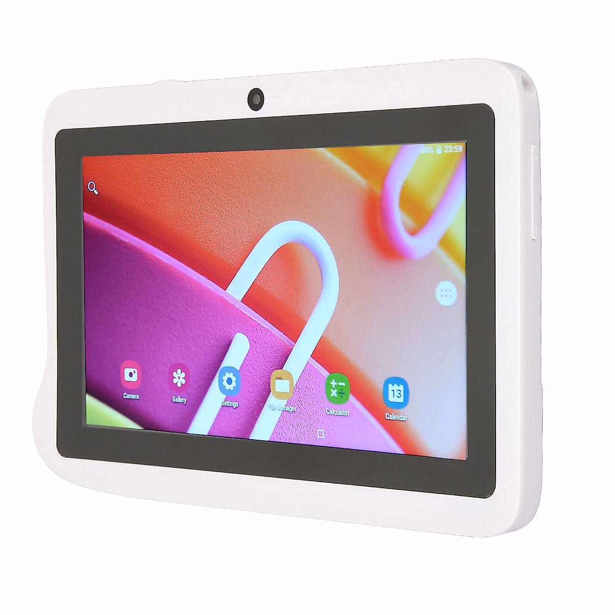 Kids Tablet, 7 Inch LCD HD Tablet Dual Camera US Plug 100‑240V for Study (US Plug)