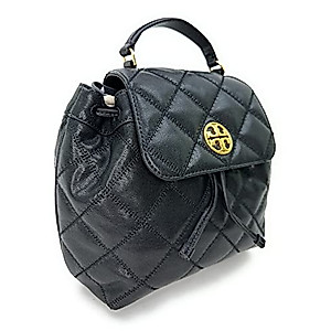 Tory Burch Women's Quilted Willa Backpack (Black)