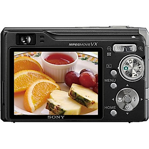 Sony Cybershot DSCW90 8.1MP Digital Camera with 3x Optical Zoom and Super Steady Shot (Black)