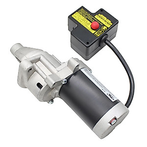 Fullas JQ170-4 Electric Starter Motor Compatible with LCT 414cc Honda GX390 Chinese 420cc OHV Gas Snow Blower Engine