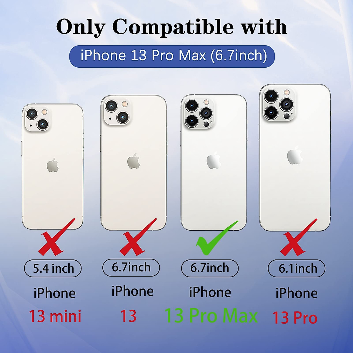 Oqplog for iPhone 13 Pro Max 6.7” Heavy Duty Phone Case for Girls Kids Women Boys Cute Anime Cartoon Hard Triple Layers Cover Full Body Rugged Military Grade Shockproof Cases for Apple 13 promax Maro