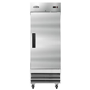KoolMore RIR-1D-SS 29 in. One Door Commercial Reach-in Refrigerator, 23 cu. ft. ETL Listed in Stainless-Steel